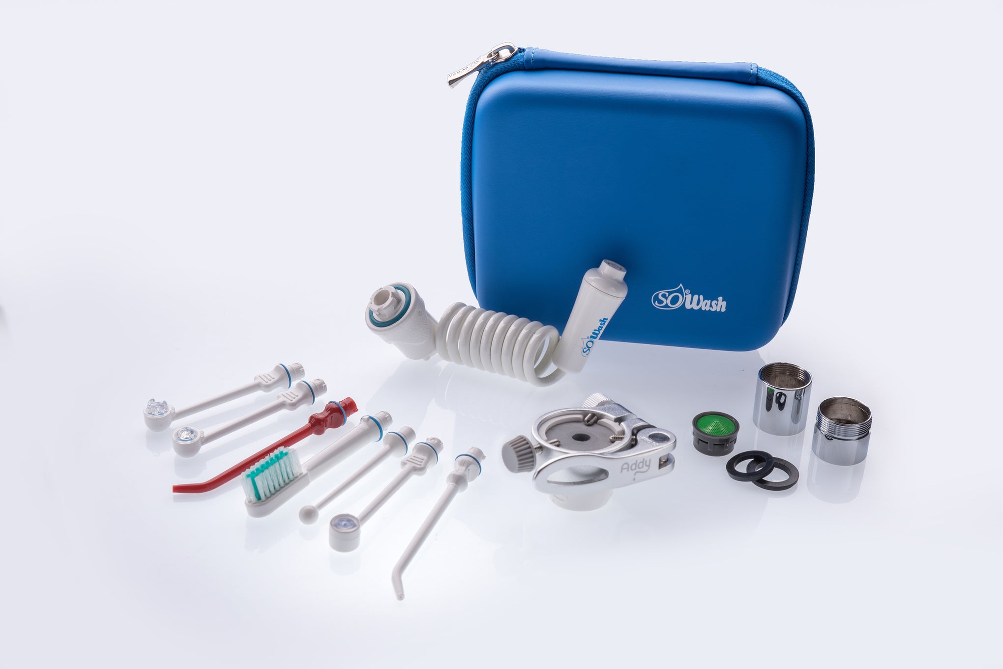 SoWash the hydropulser that attaches directly to the tap! — Water Powered