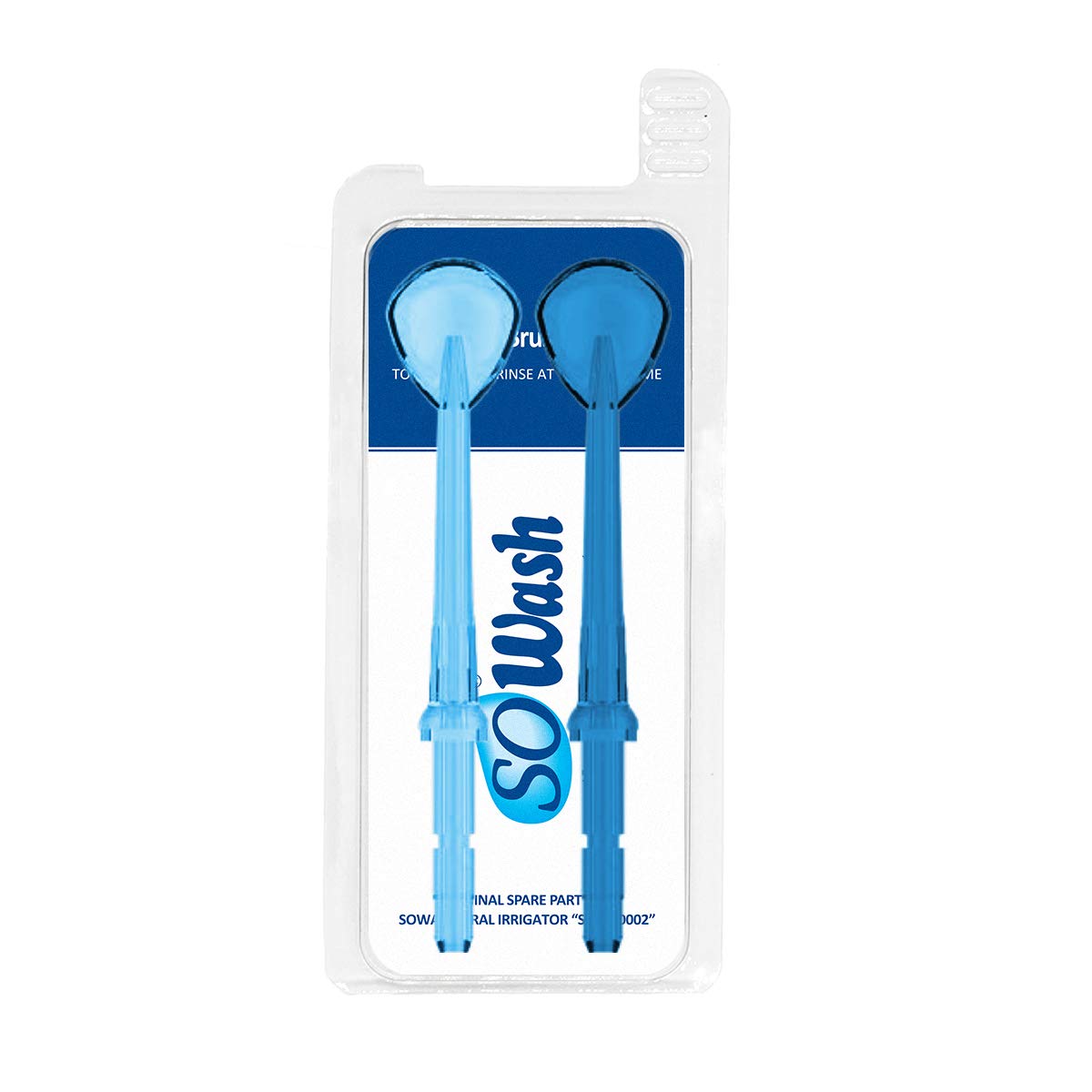 SoWash Tongue Cleaner head 2 pieces for SoWash Vortice Electric Dental ...