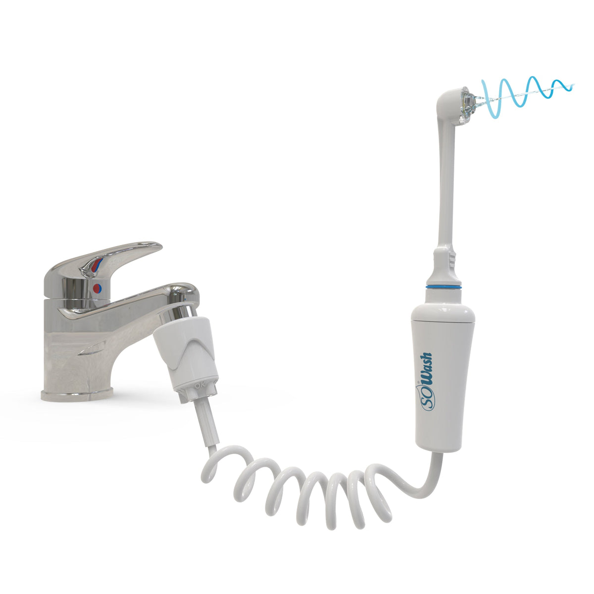 SoWash Orthodontic Water Flosser | Orthodontic head — Water Powered